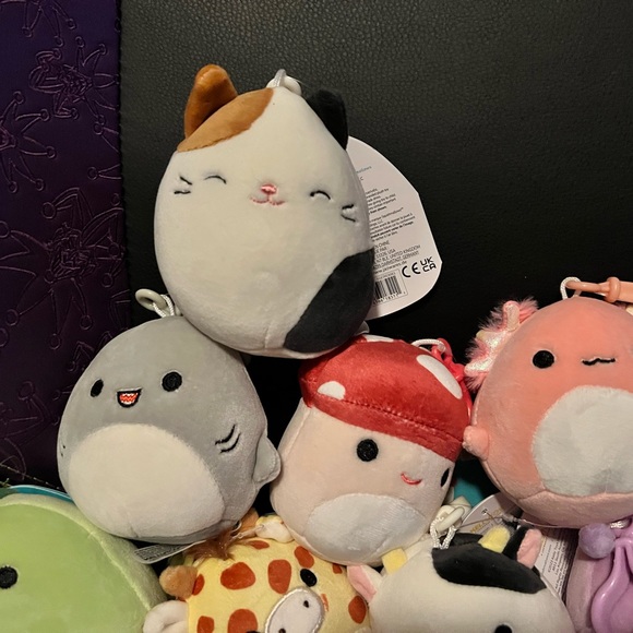 Squishmallows | Toys | Squishmallow Bundle Of Clips Connor Avery Brenda ...